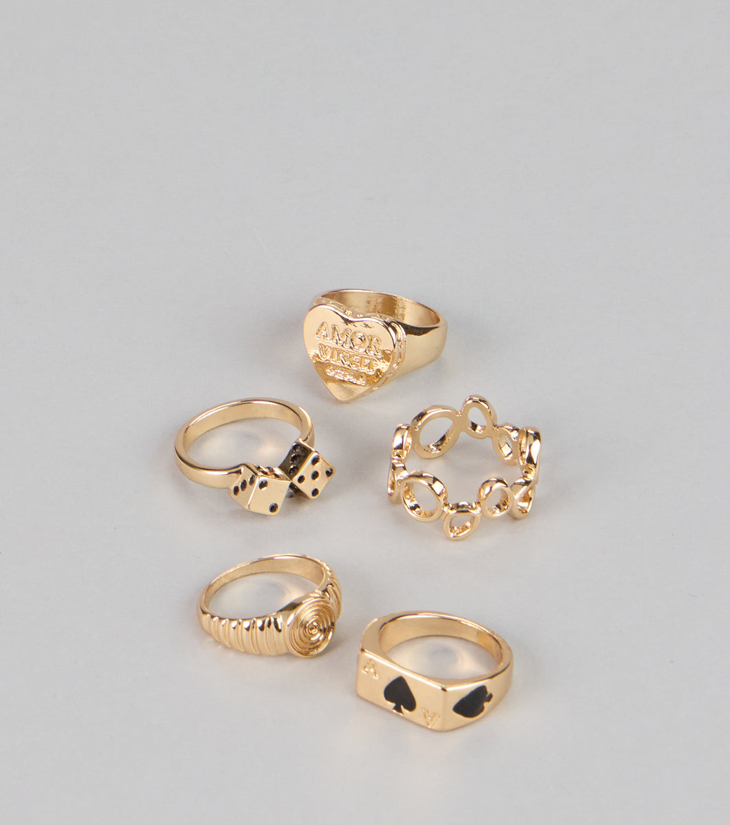 Lucky Charm Five Ring Pack & Windsor