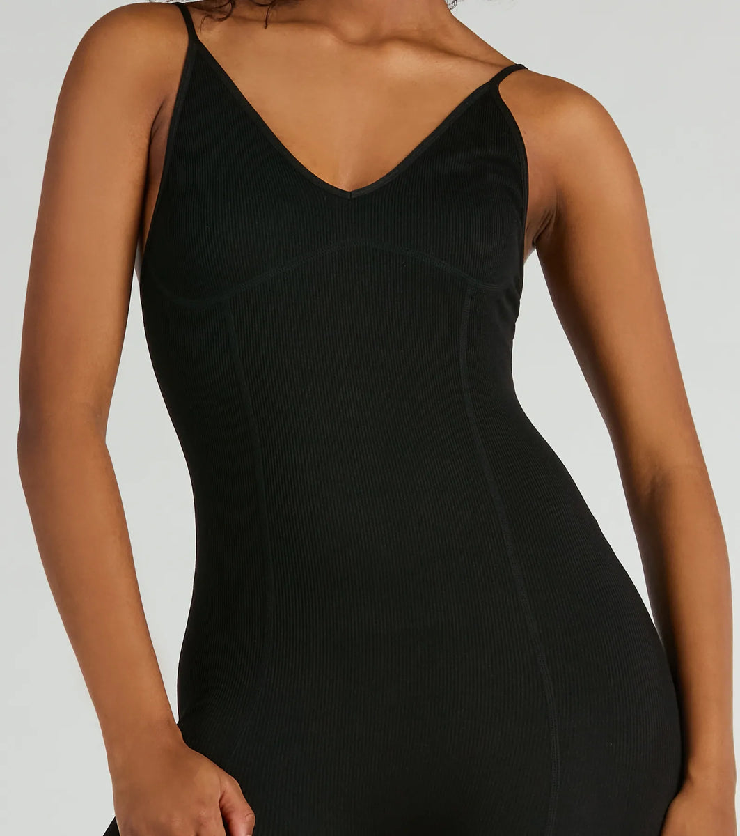 Super Base Basic V-Neck Seamless Catsuit & Windsor