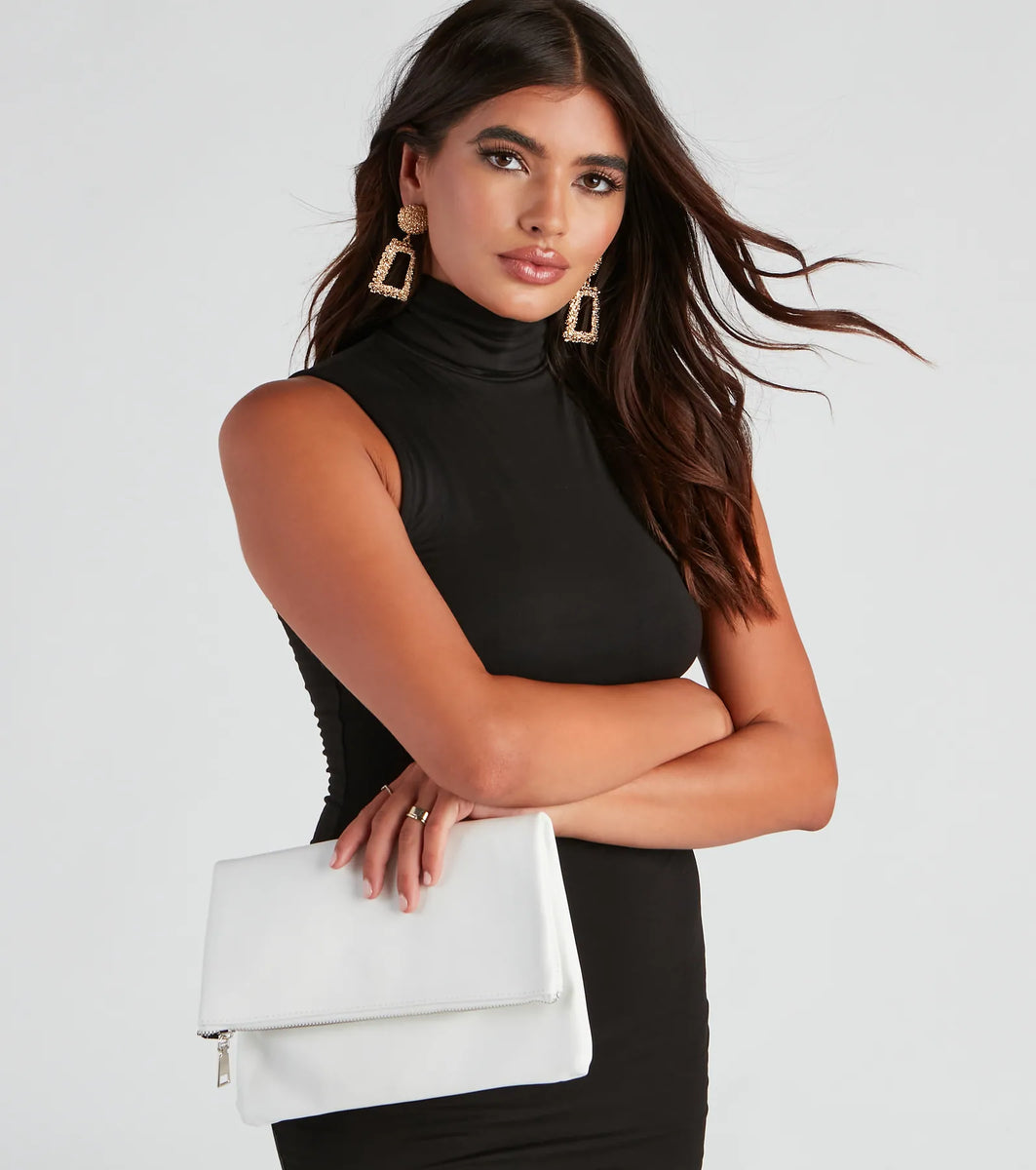 Contemporary Chic Pouch Clutch & Windsor