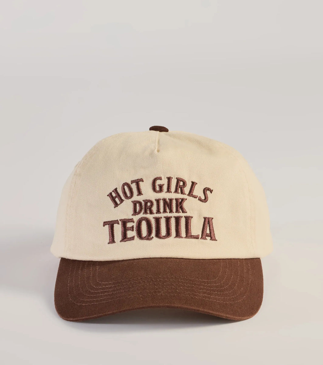 Hot Girls Drink Tequila Baseball Cap & Windsor