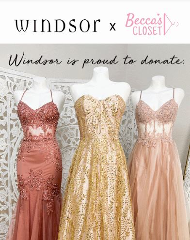 Windsor Fashions Partners On Dresses & Scholarship Money
