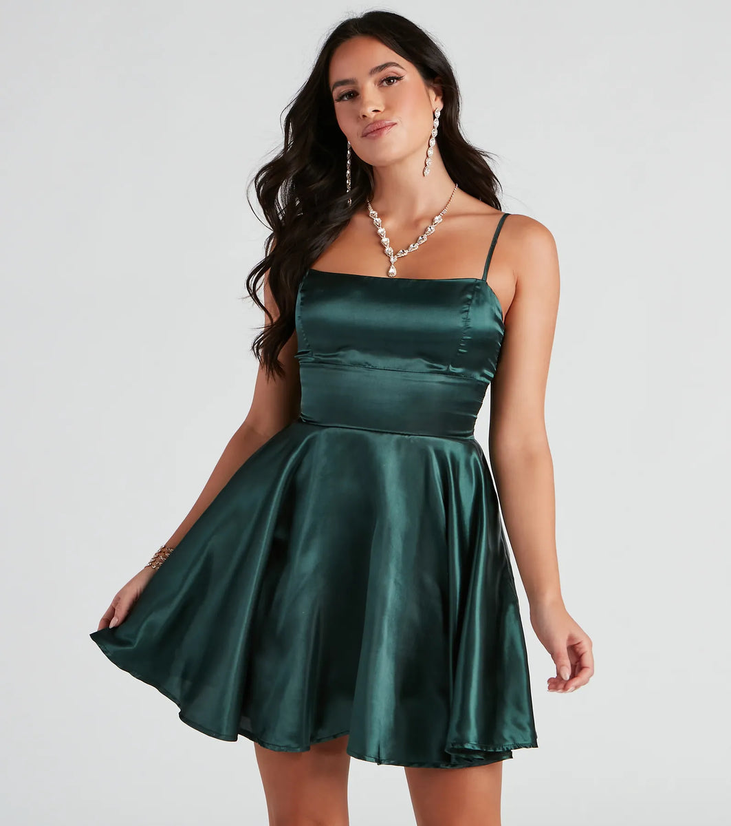 Danielle Lace A-Line Party Dress & Windsor