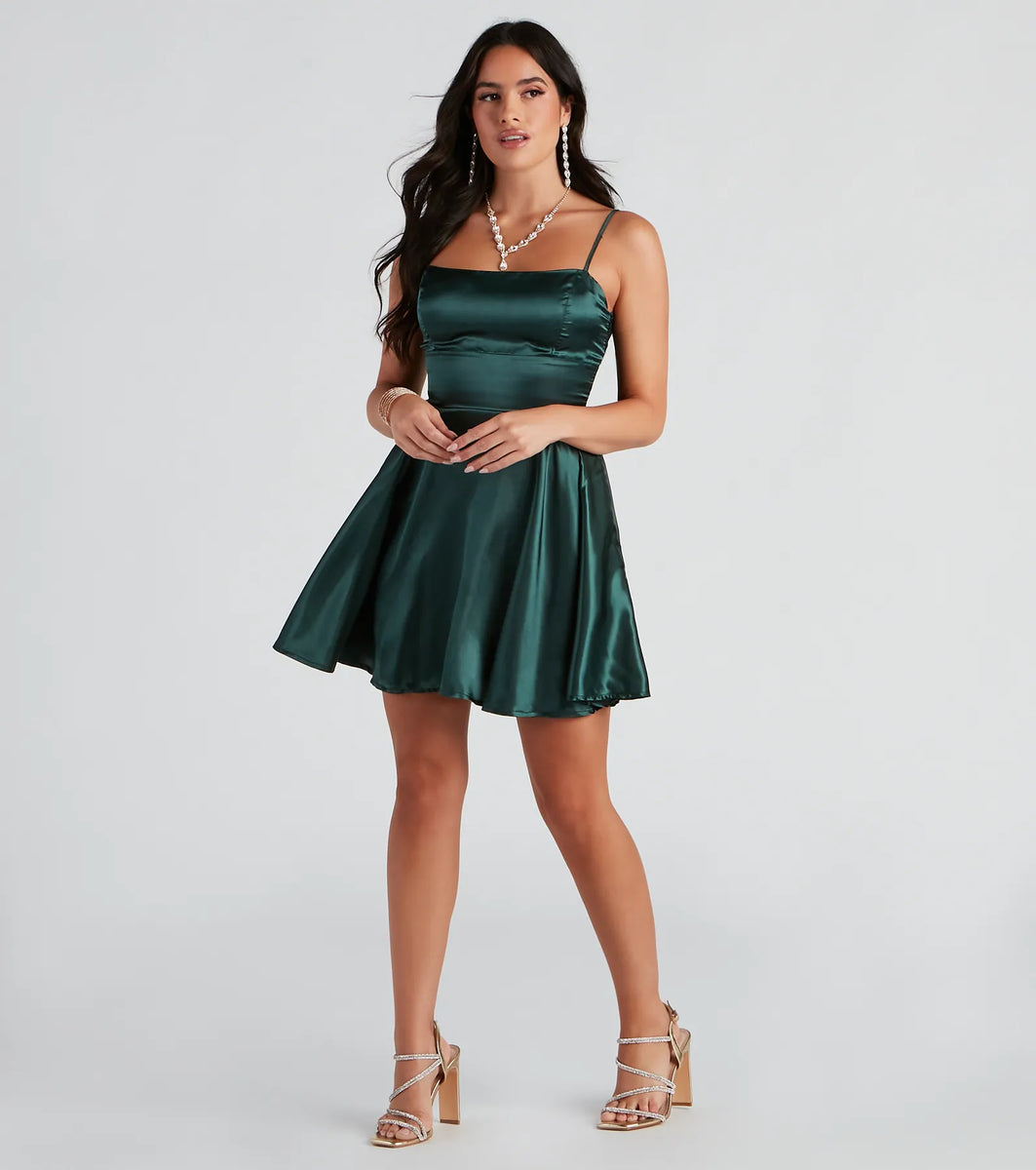 Danielle Lace A-Line Party Dress & Windsor