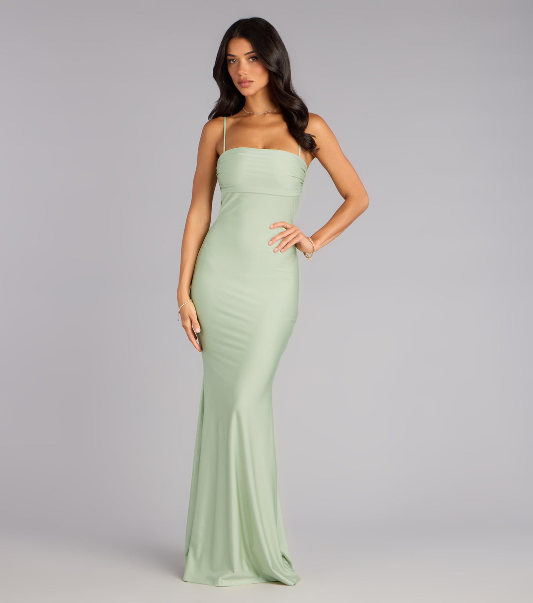 Sierra Tie-Back Mermaid Formal Dress & Windsor
