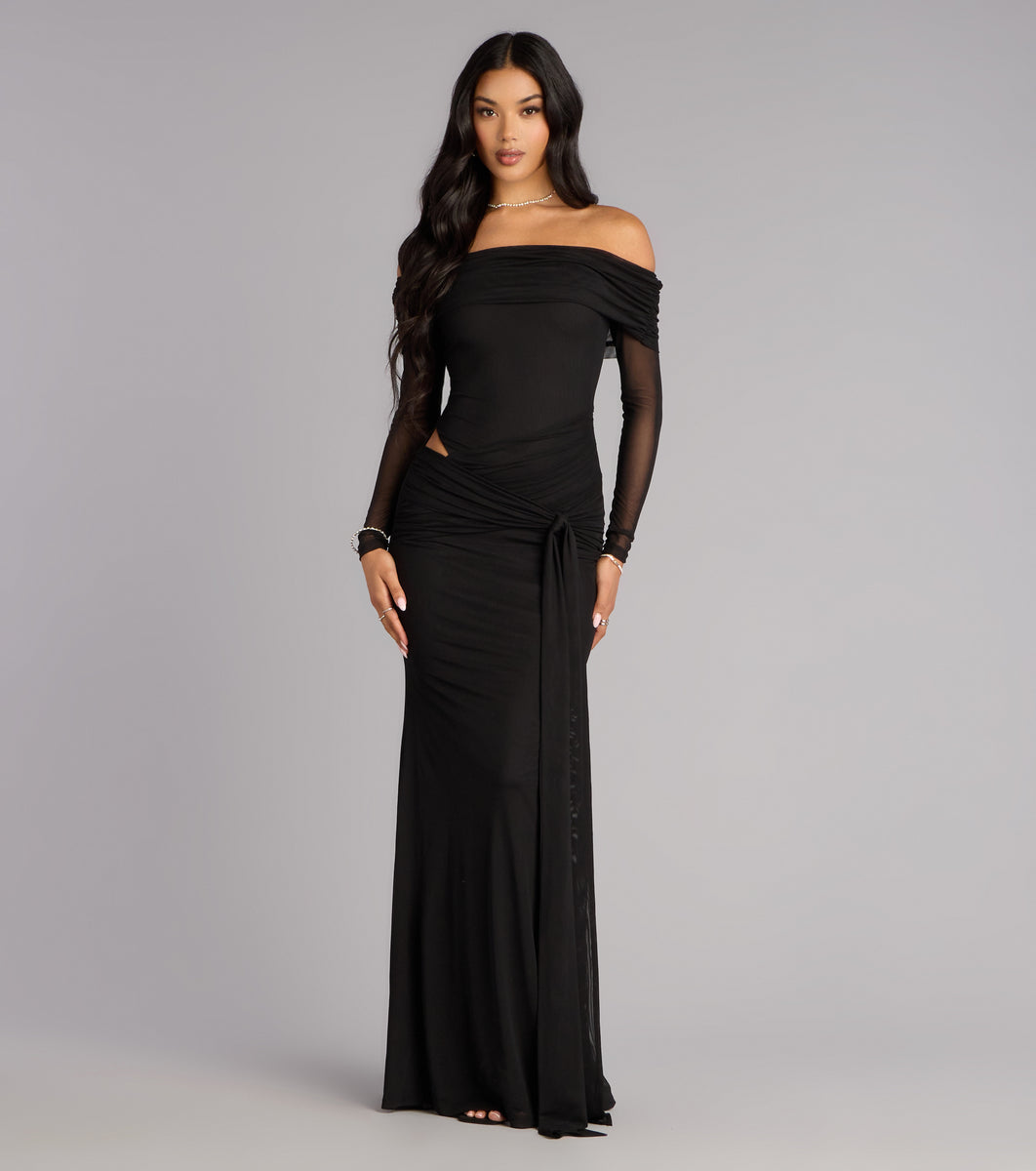 Madeline Mesh Mermaid Formal Dress & Windsor