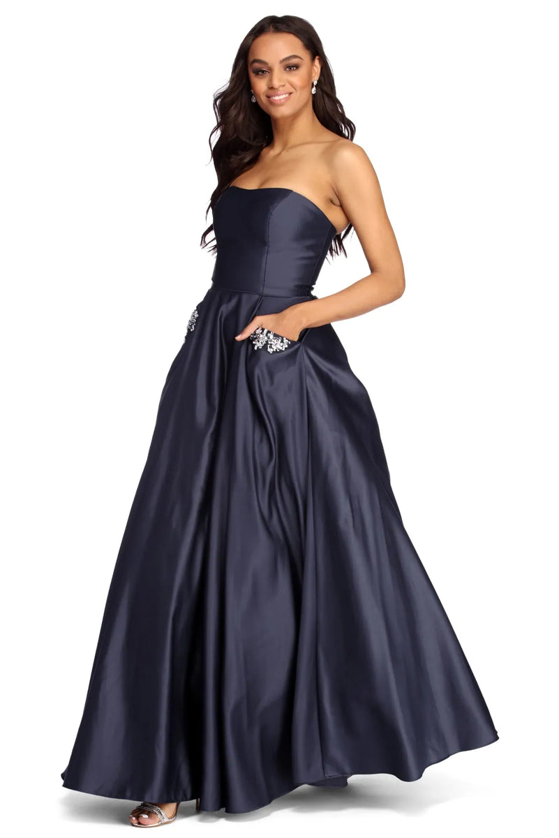 Josephine Formal Jewel Ball Gown & Windsor