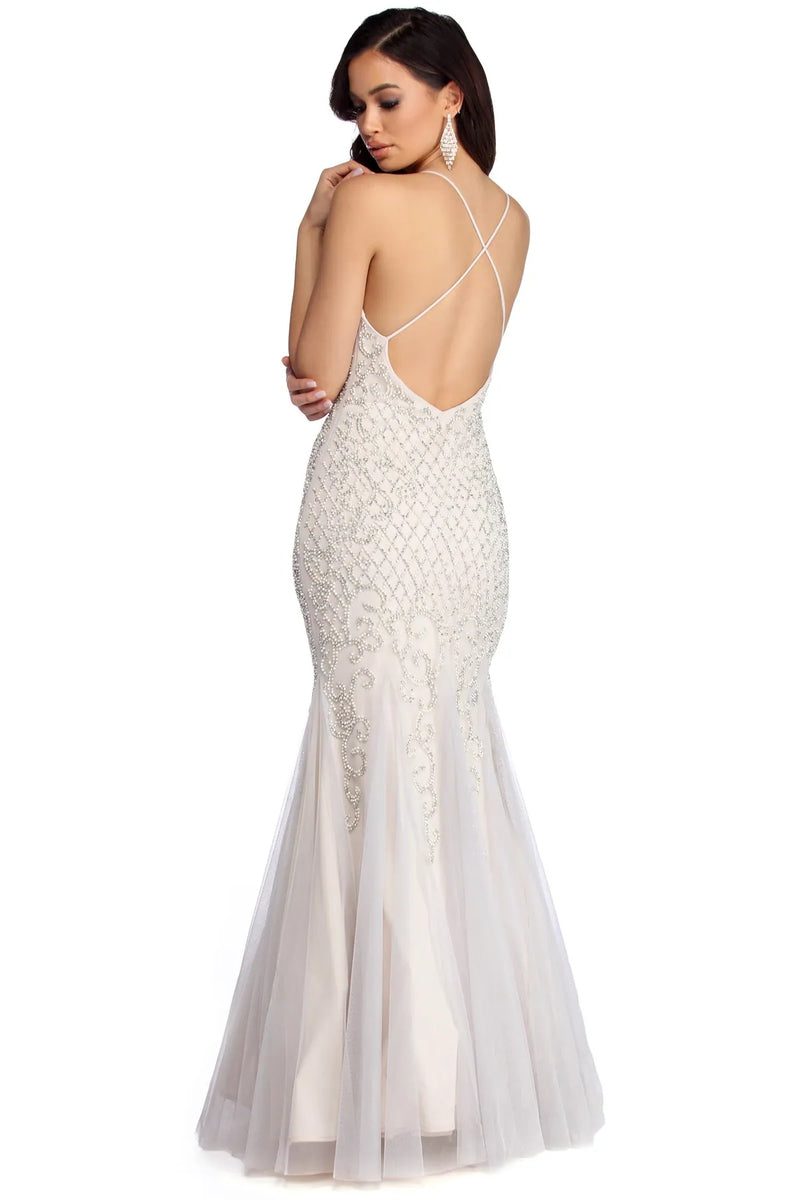 Sara Formal Beaded Perfection Dress & Windsor