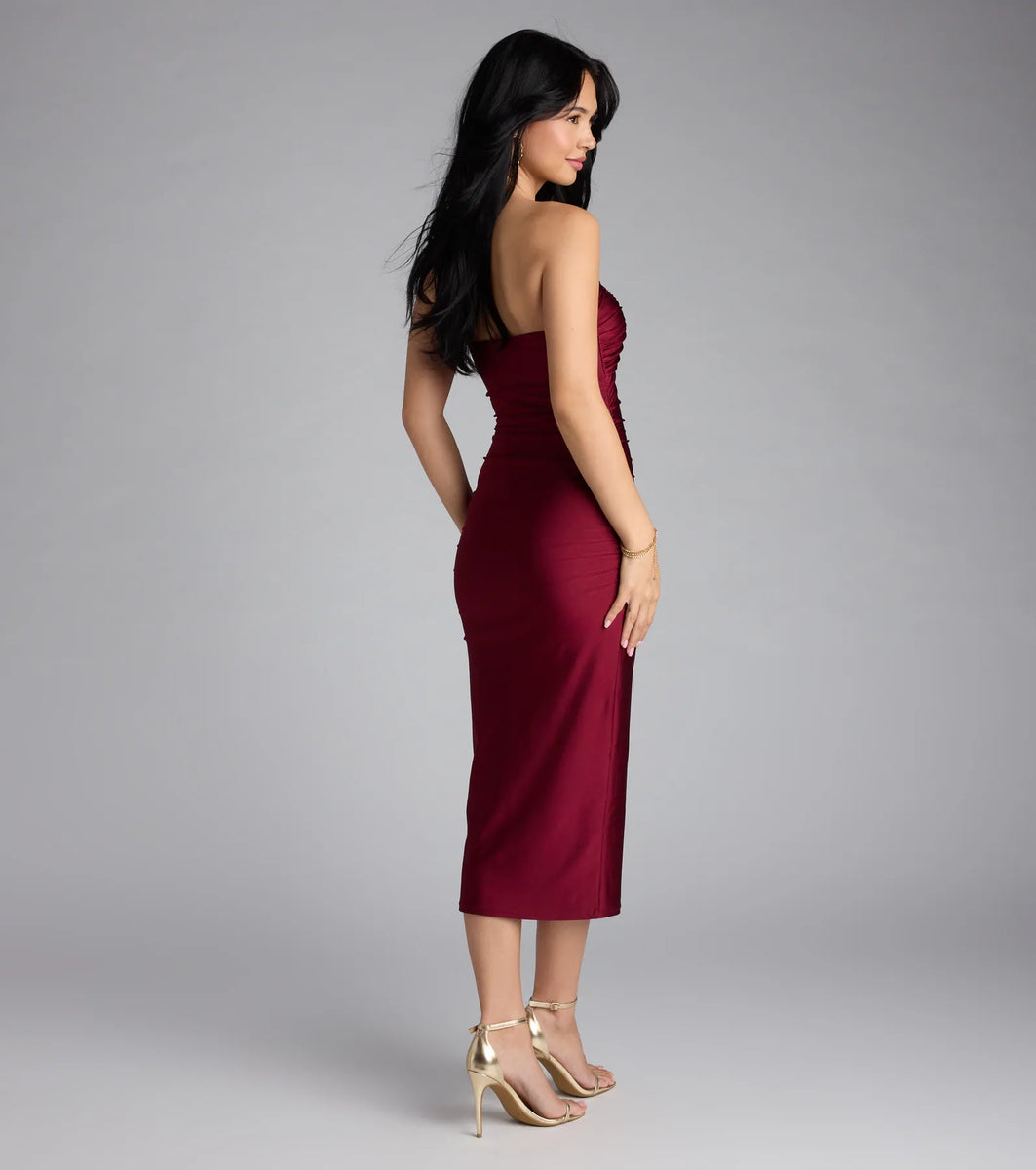 Instant Connection Tube Midi Dress & Windsor