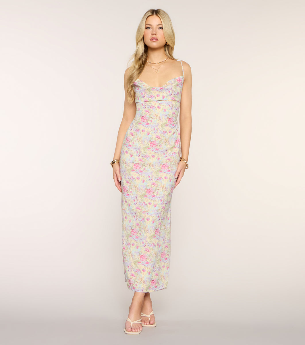 Gallery Date Floral Midi Dress & Windsor