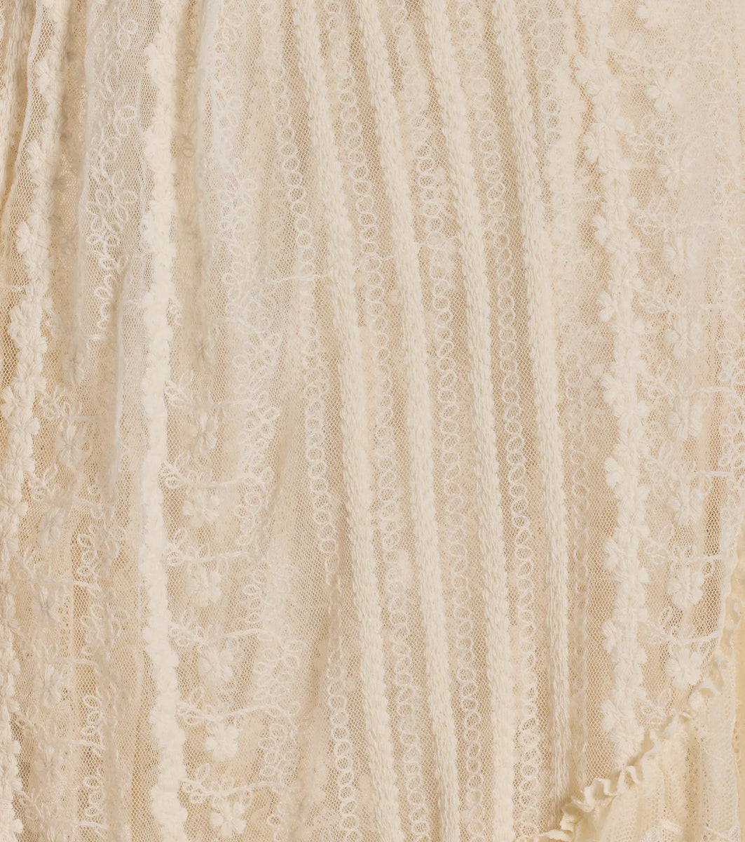 Love Of Details V-Neck Lace-Up Skater Dress & Windsor