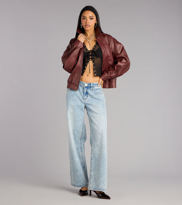 Cool Intentions Lace-Up Top & Windsor