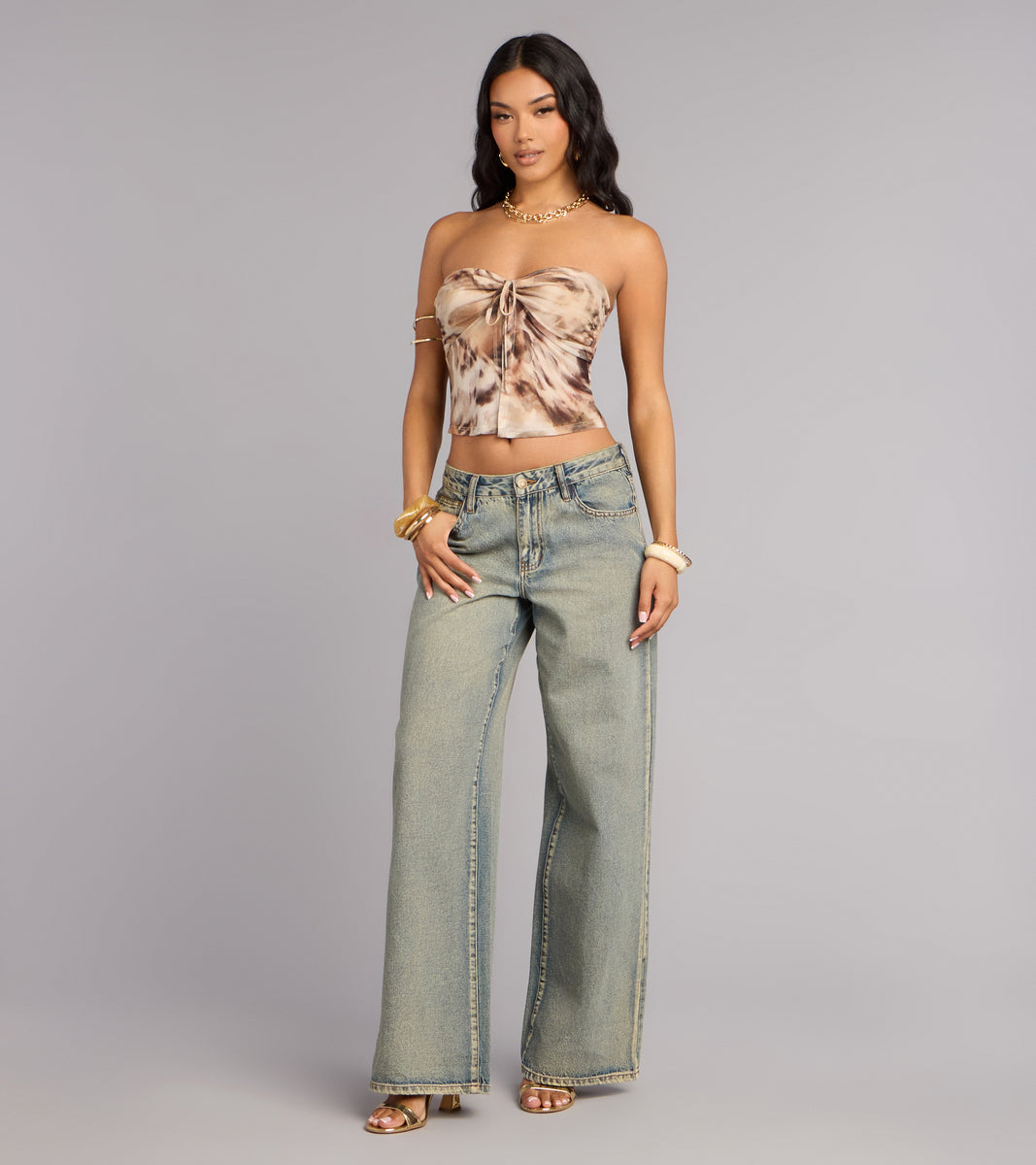 Desert Daydream Mesh Tube Top & Windsor