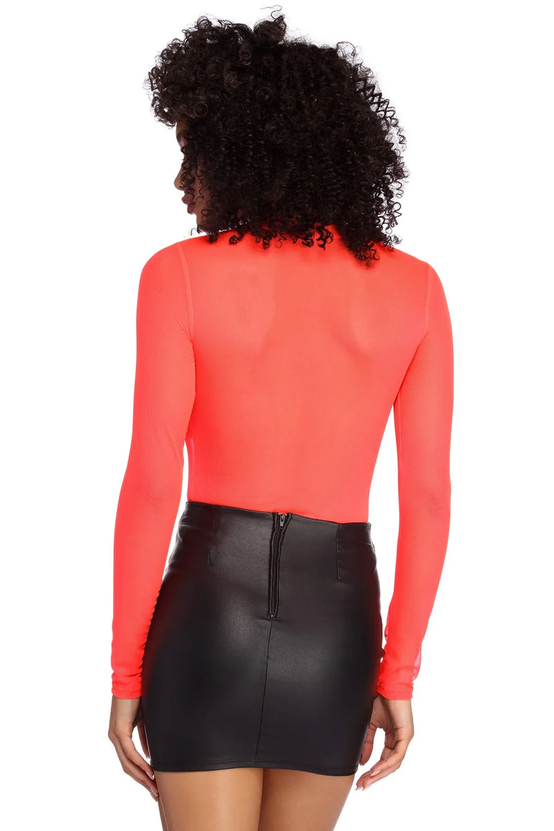 Level Up Neon Mesh Top & Windsor