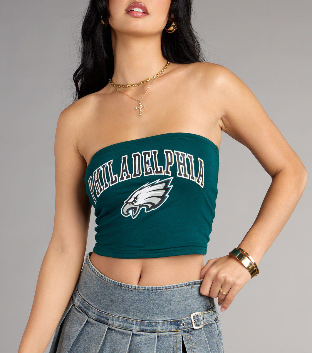 Ultra Game NFL Philadelphia Eagles Tube Top & Windsor