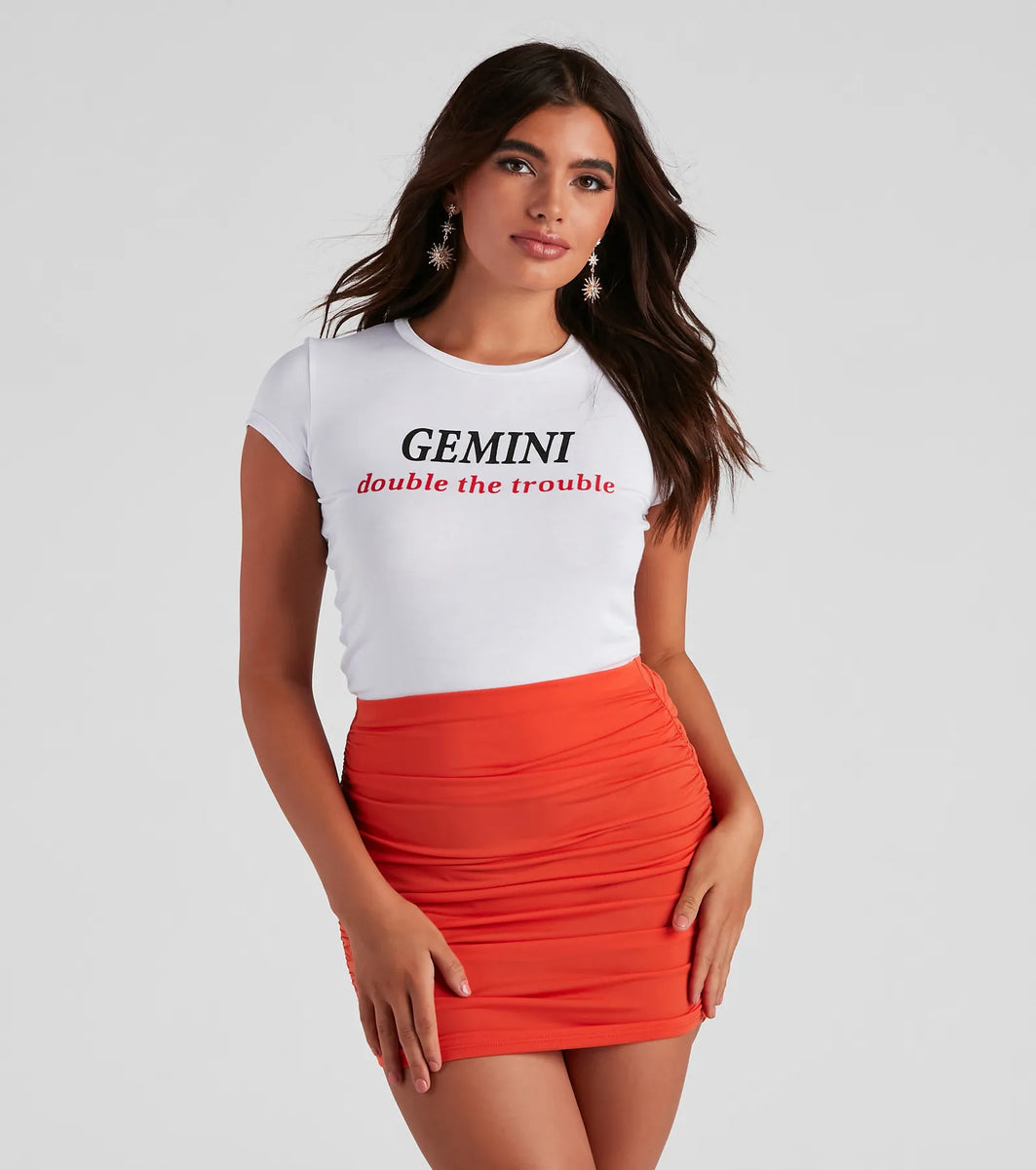 Gemini Graphic Jersey Tee & Windsor