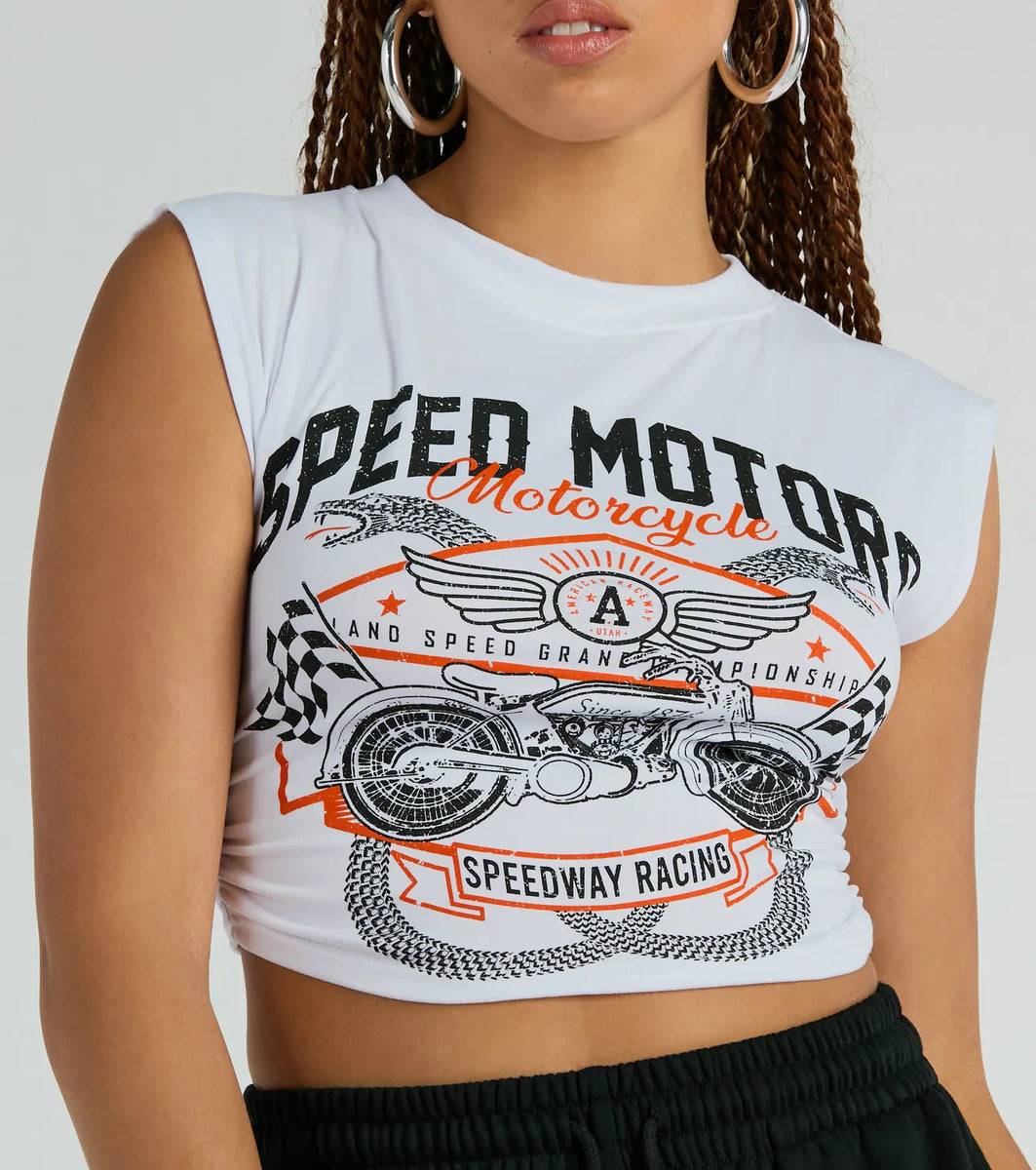 Speed Motors Racing Muscle Graphic Tee & Windsor