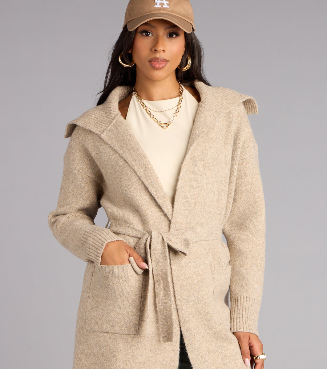 Cozy Intentions Knit Duster Cardigan & Windsor