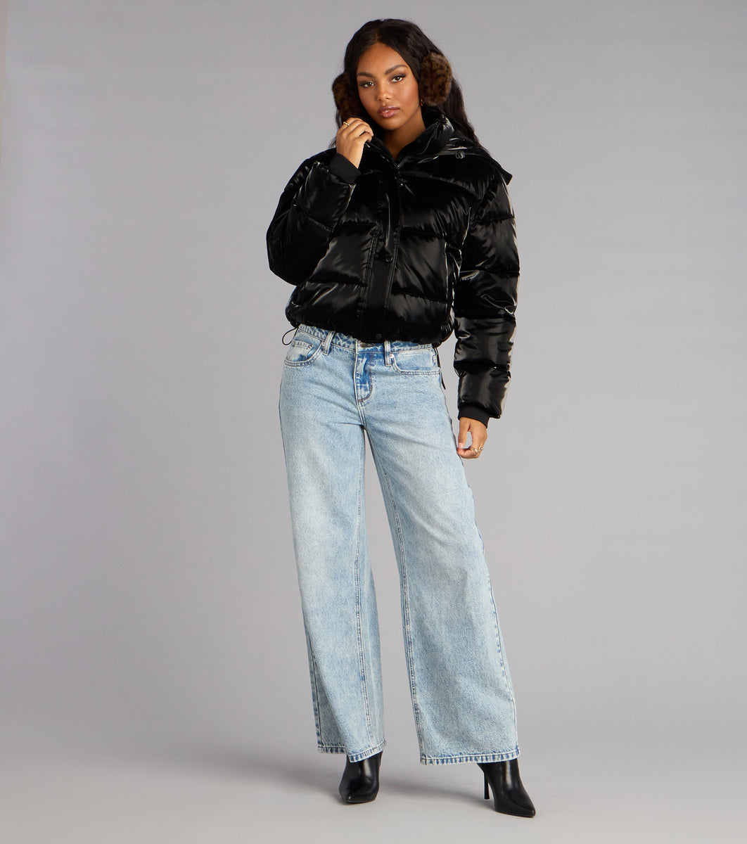 Urban Cool Oversized Puffer Jacket & Windsor