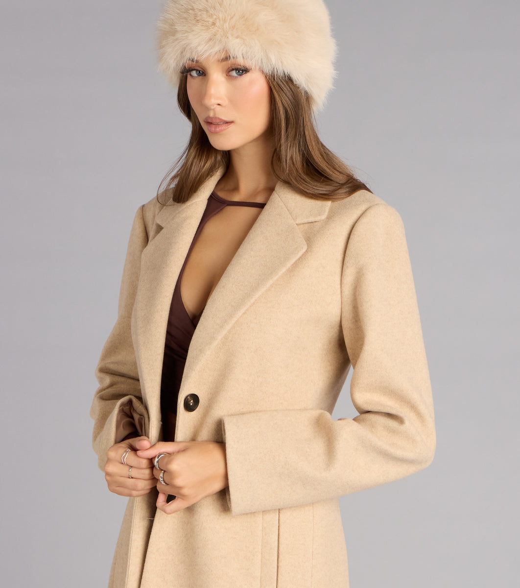 Classic Icon Button-Up Trench Coat & Windsor