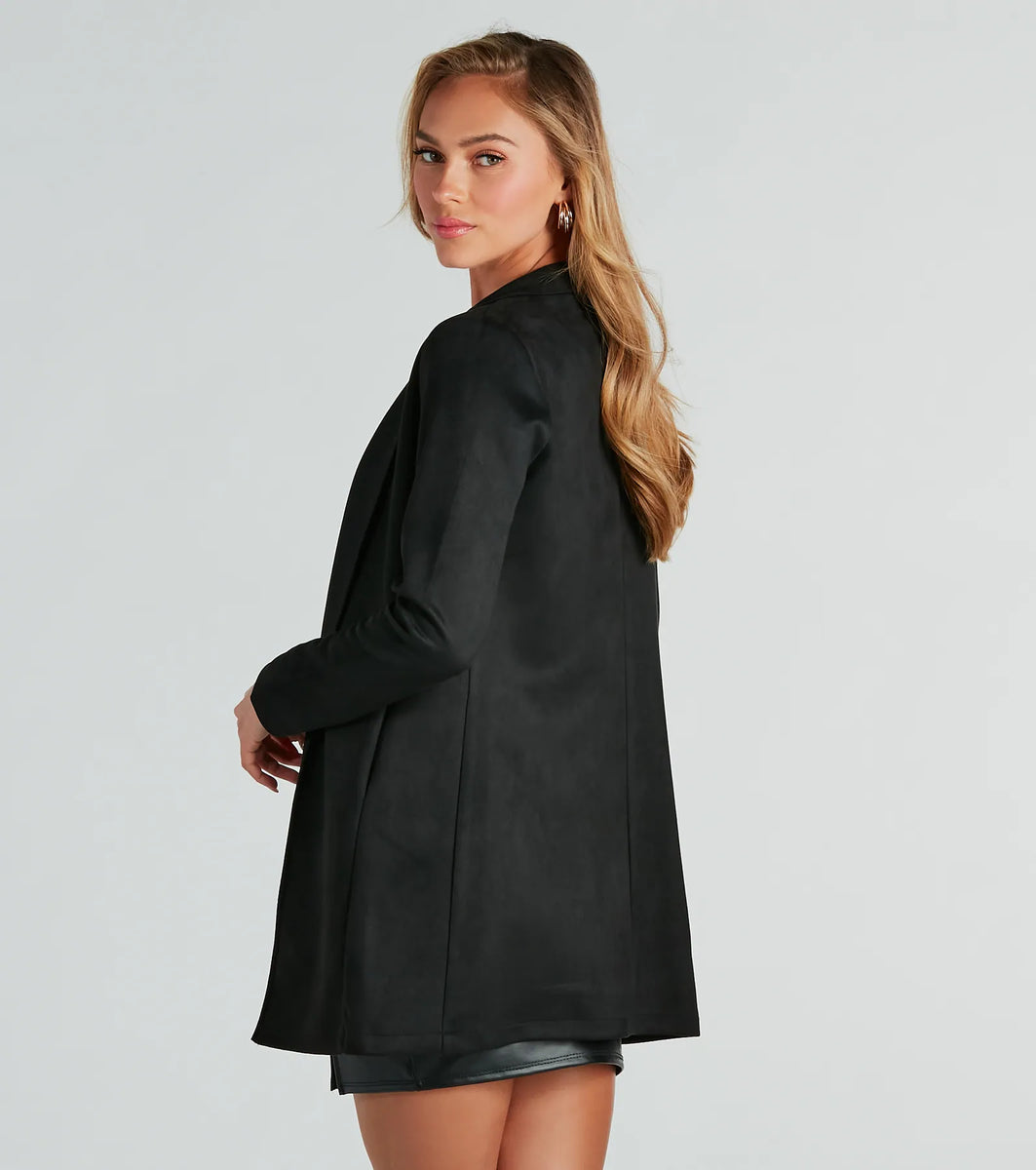 Polish Up Real Nice Long Blazer & Windsor