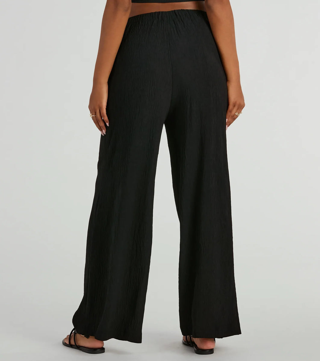 Laid Back Cutie High-Rise Wide-Leg Pants & Windsor