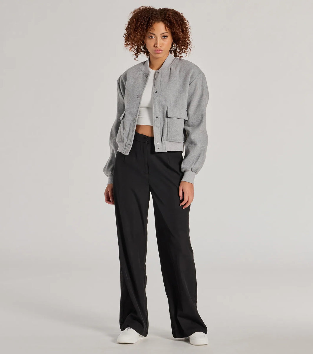 Chic City High-Rise Trouser Pants & Windsor