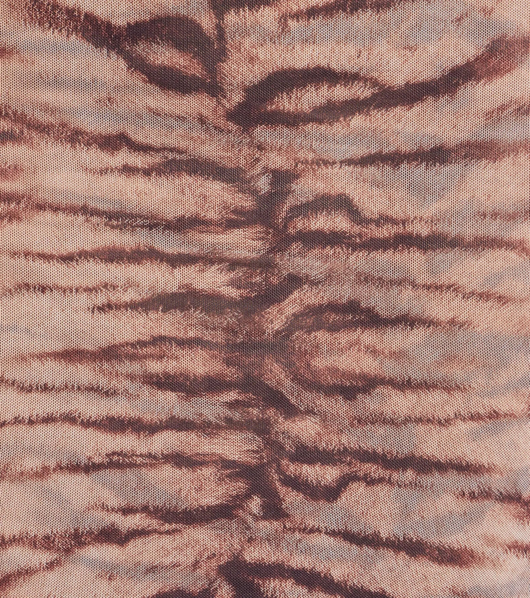 Strut It Out Abstract Zebra Maxi Skirt & Windsor