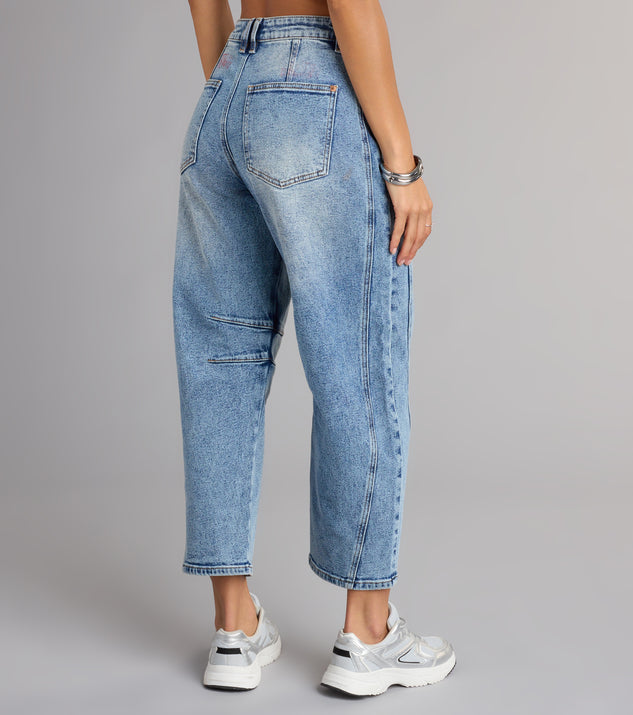 Chill Vibes Mid-Rise Wide Leg Jeans & Windsor