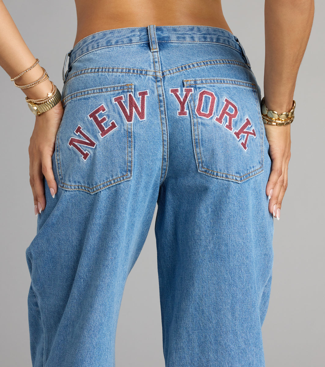City Strolls New York Denim Jeans & Windsor