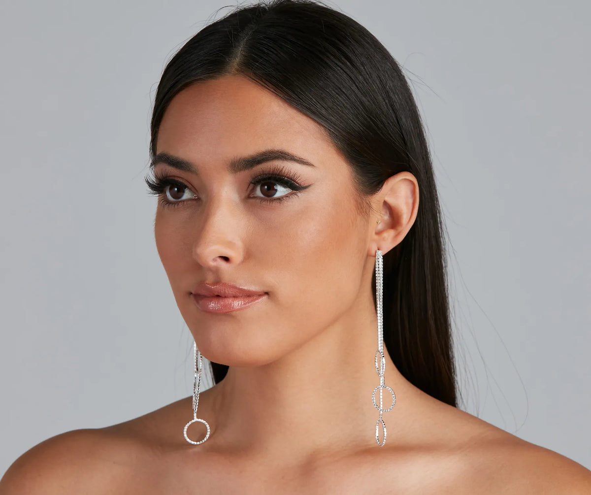 Rhine In Circles Fringe O-Ring Earrings & Windsor