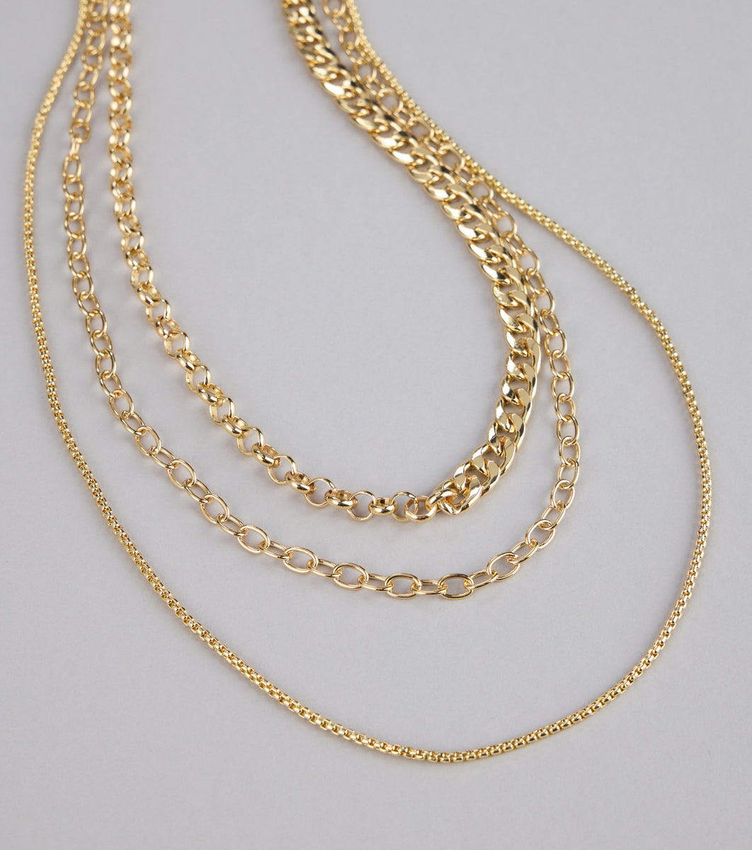 Street Luxe Chain Necklace & Windsor