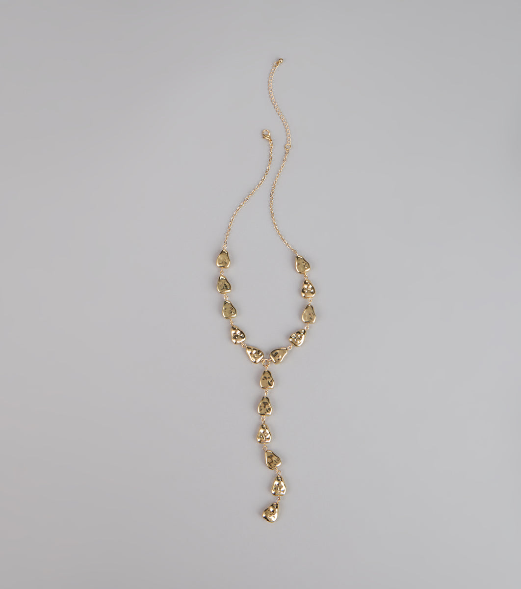 Effortless Edge Statement Lariat Necklace & Windsor