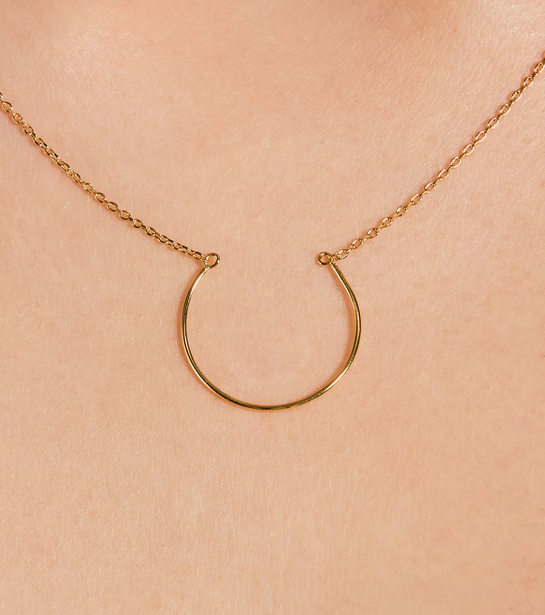 Chic Simplicity Open-Circle Charm Necklace & Windsor