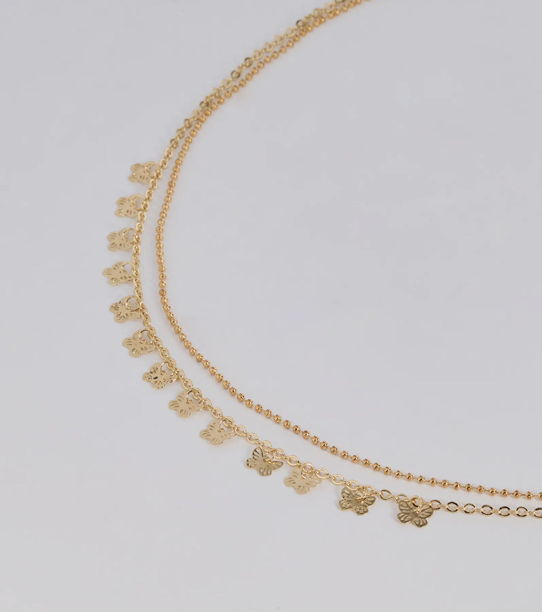 Chasing Butterflies Belly Chain & Windsor