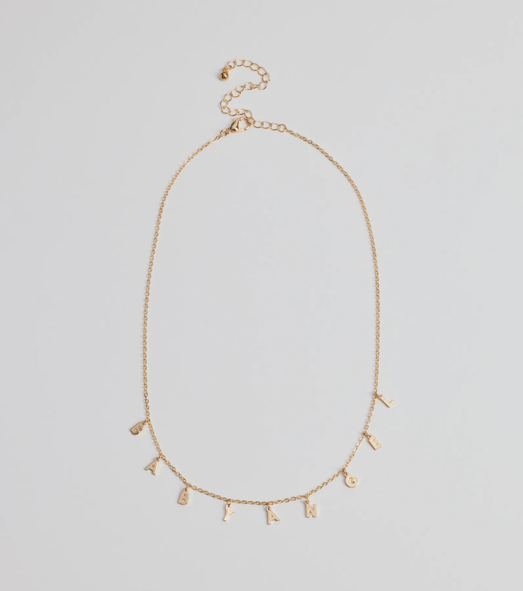 Baby Angel Chain Necklace & Windsor