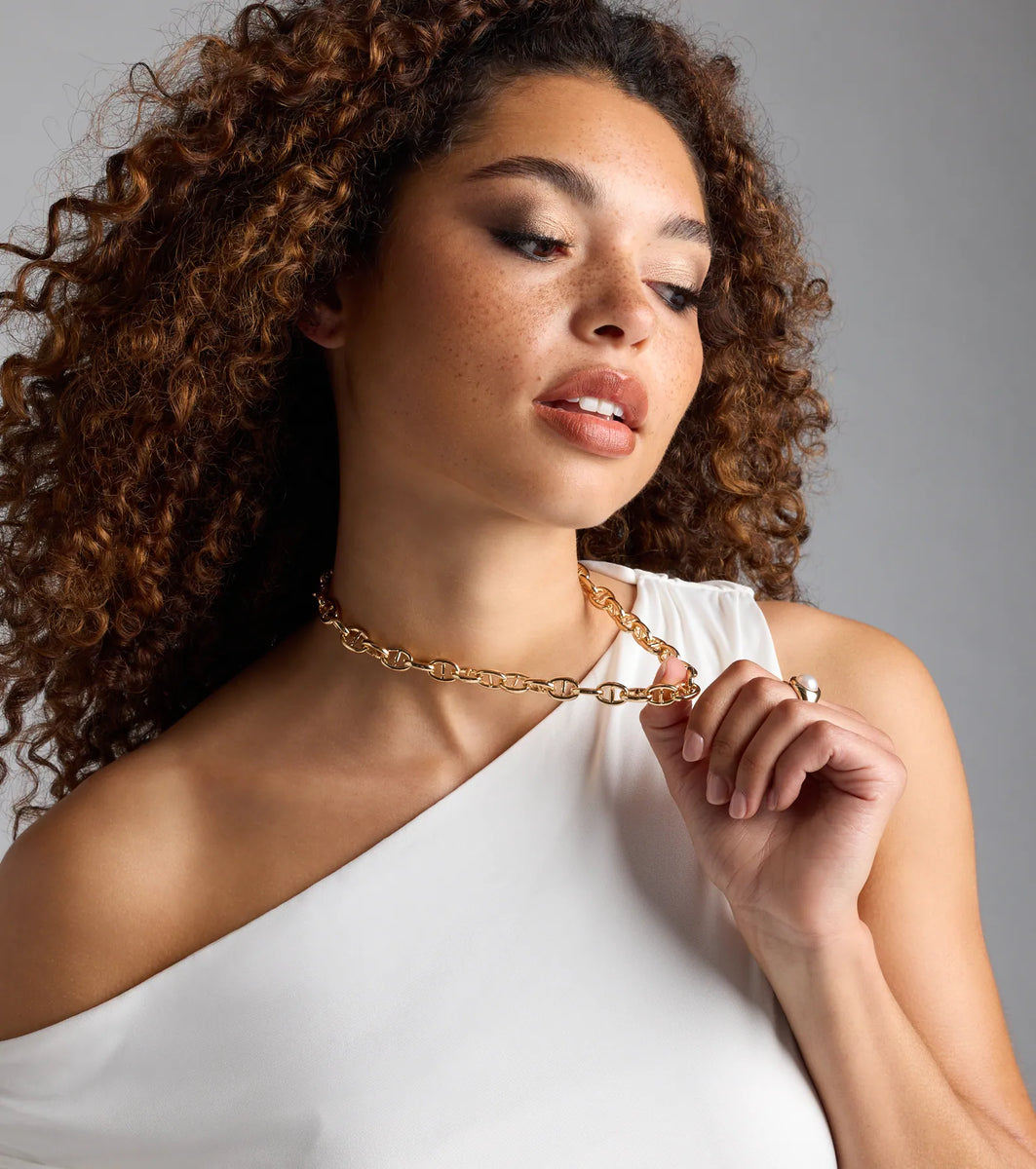 Style So Bold Chain Statement Necklace & Windsor