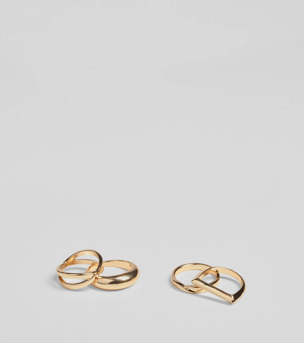 Boldly Chic Metal Ring Multipack & Windsor