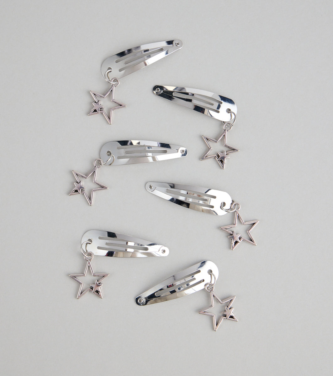 Cosmic Charm Star Six-Pack Barrettes & Windsor