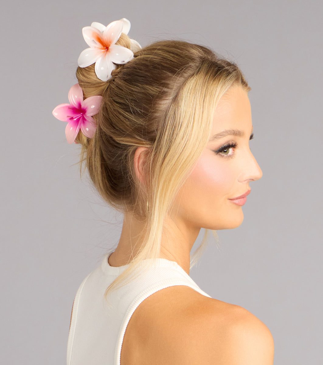 Sweet Bloom Flower Hair Clip Set & Windsor