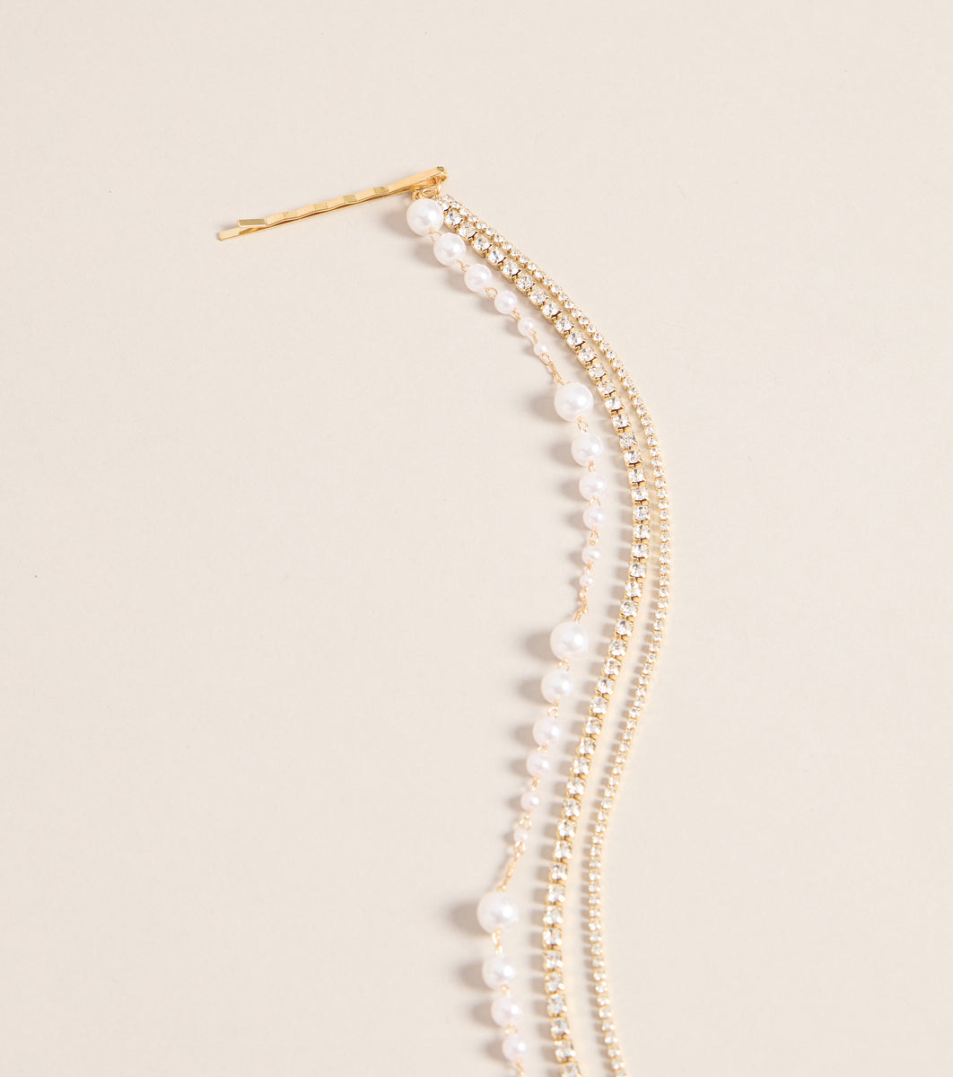 Pearl Rush Tassel Bobby Pin & Windsor