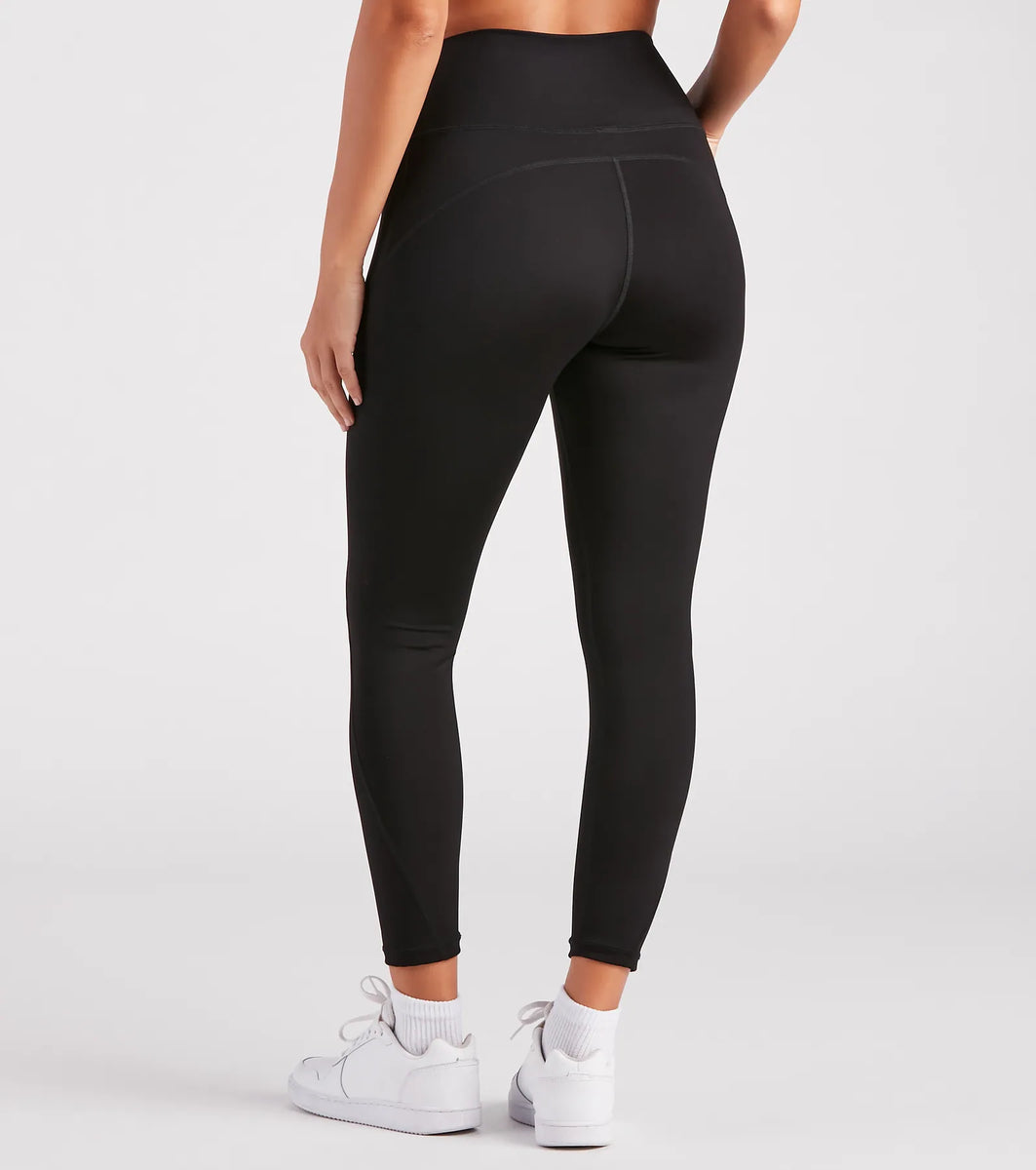 Sporty Vibe Seamless High-Rise Leggings & Windsor