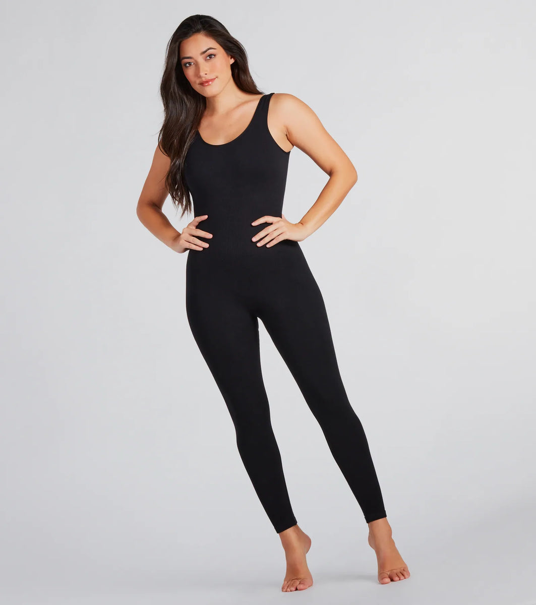 Comfy Muse Seamless Low Back Jumpsuit & Windsor