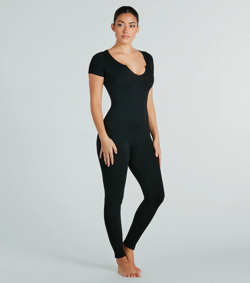 On The Move Seamless Short Sleeve Catsuit & Windsor