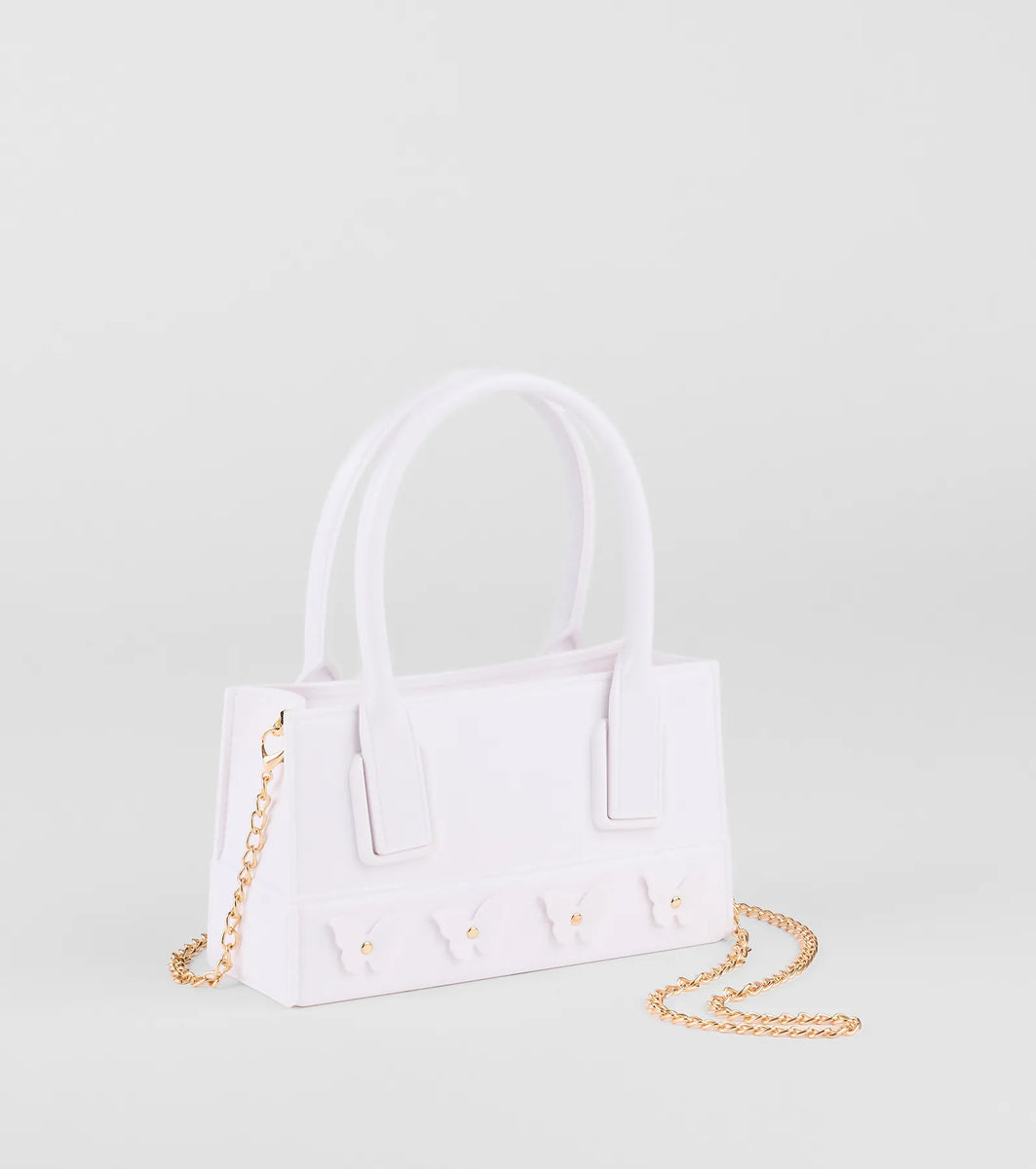 Time To Fly Butterfly Jelly Tote Bag & Windsor