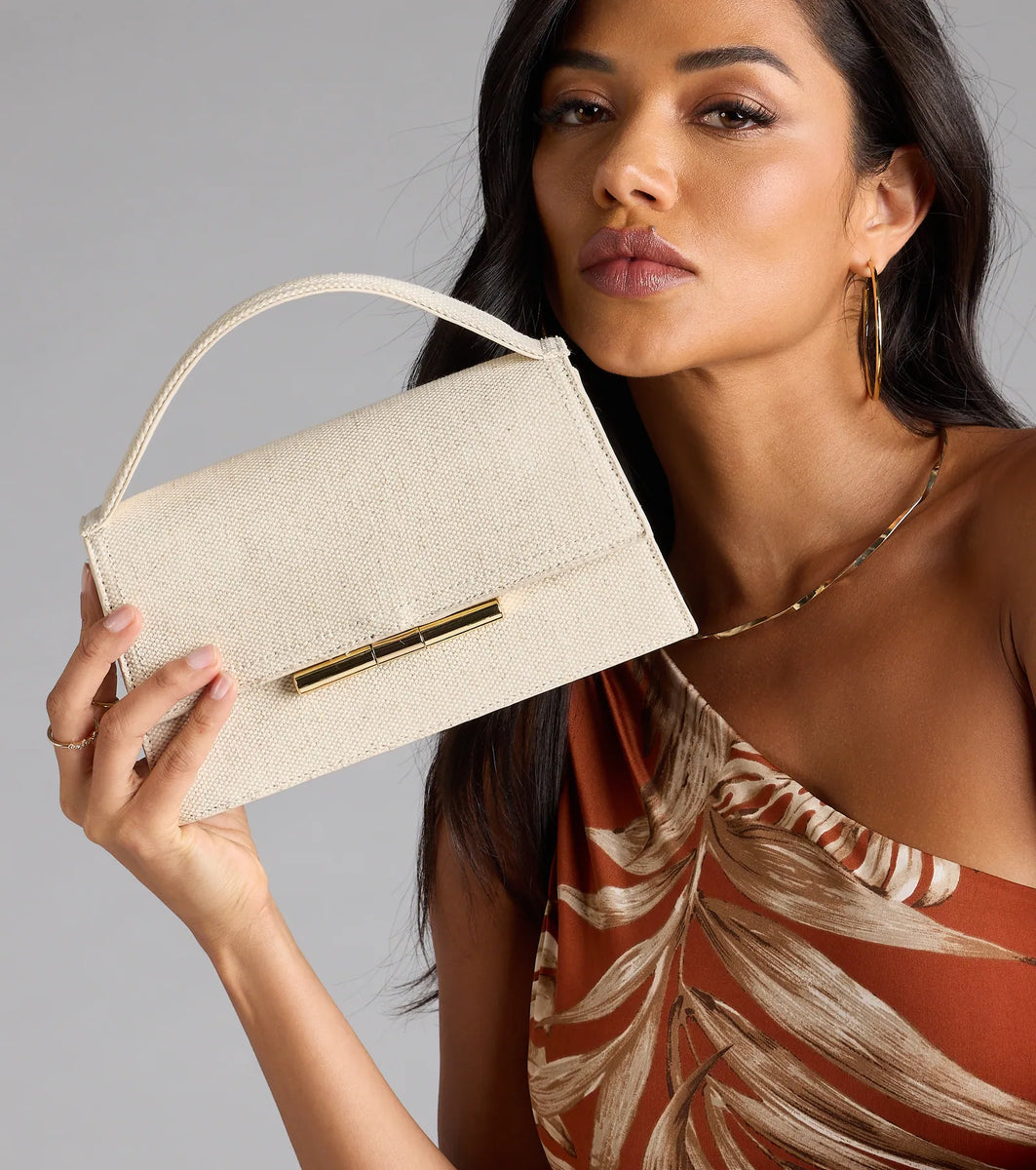 Carry On Top Handle Linen Bag & Windsor