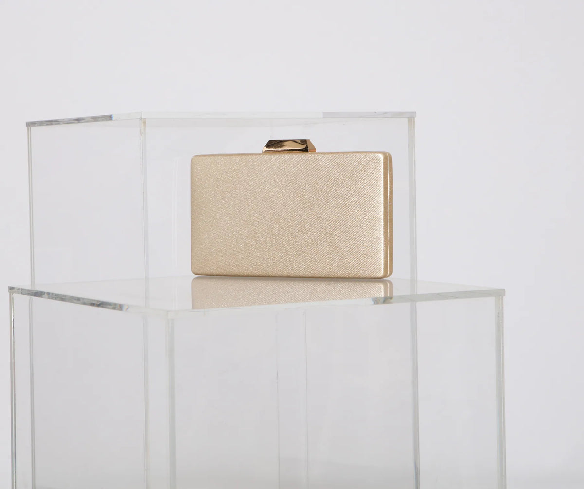 Glitzy Lady Glitter Box Clutch & Windsor