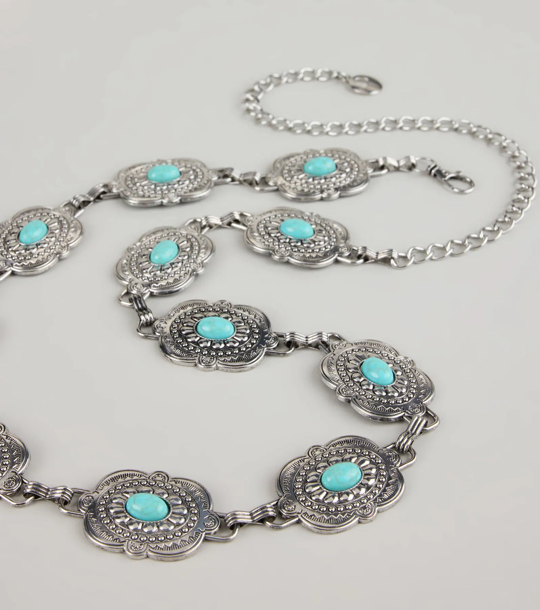 Saddle Up Statement Concho Belt & Windsor