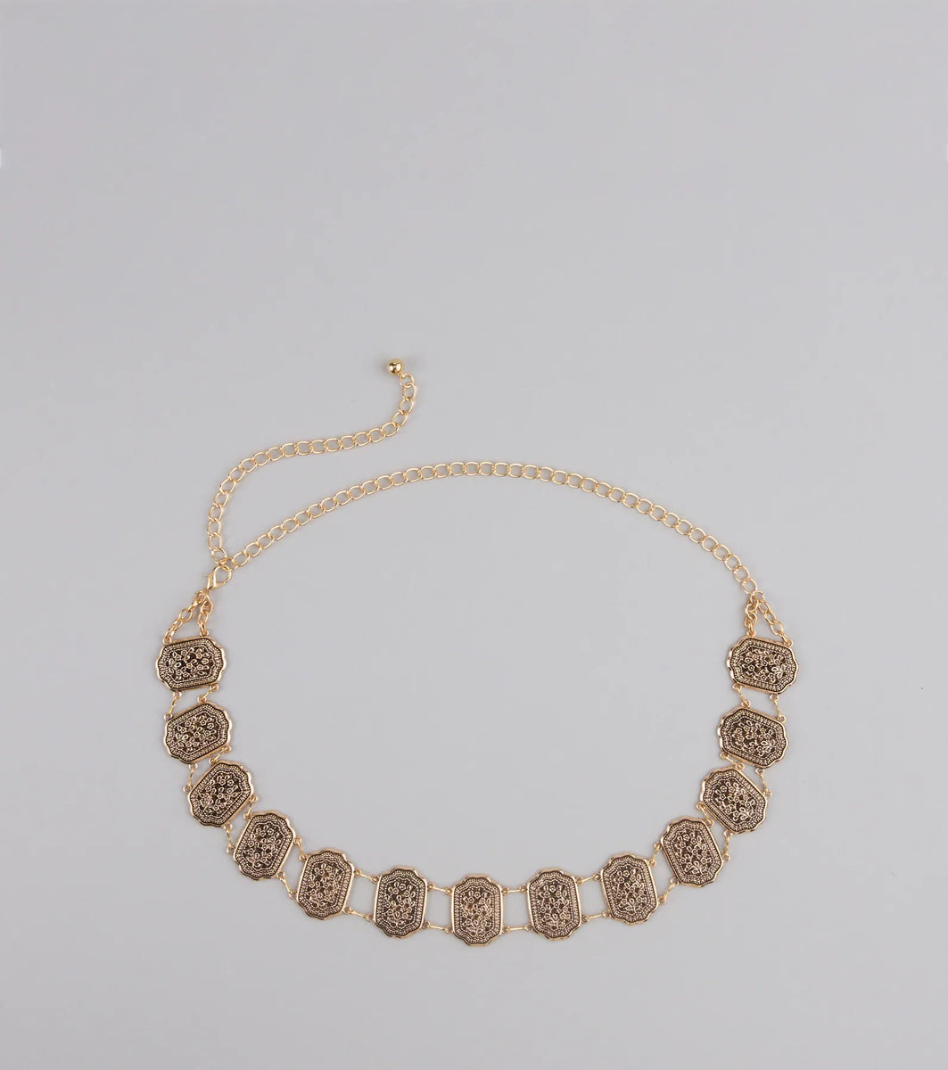 Cherished Treasure Oval Western Belt & Windsor