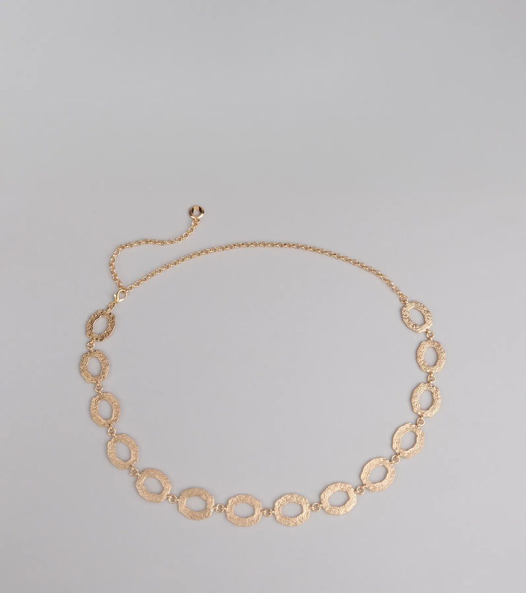 Southern Grace Oval Chain Belt & Windsor