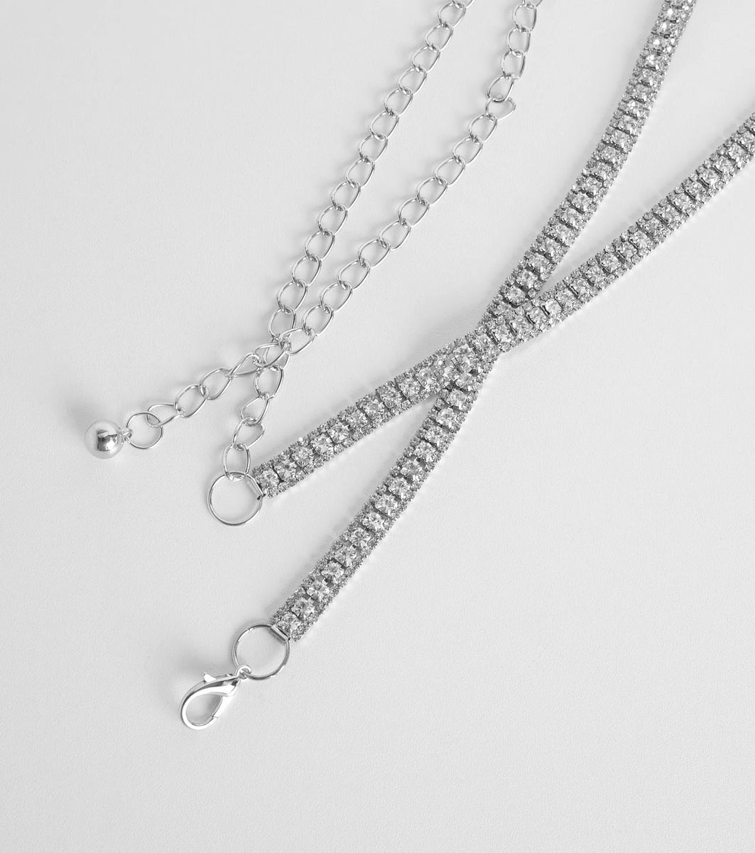 Dainty Rhinestone Belt & Windsor